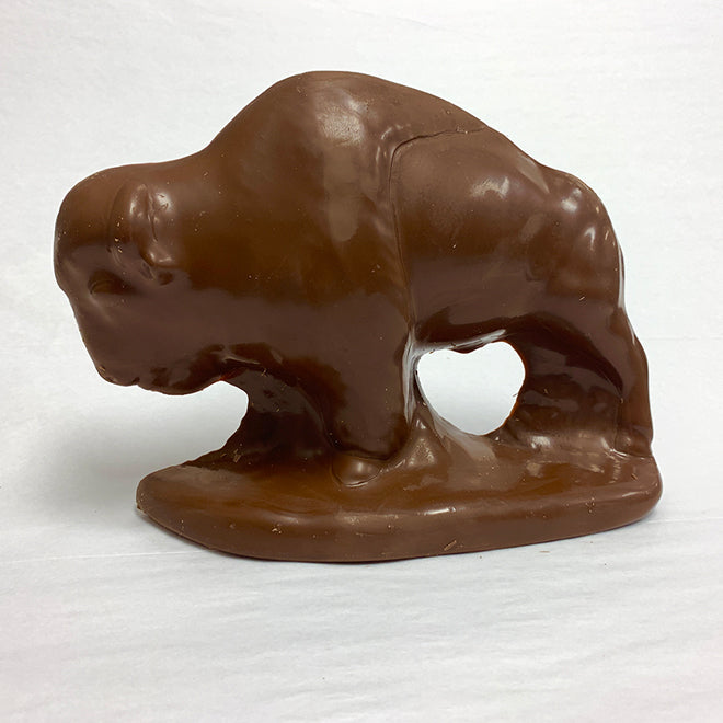 Milk Chocolate Buffalo Statue 1.5 lb. – Fowler's Chocolates