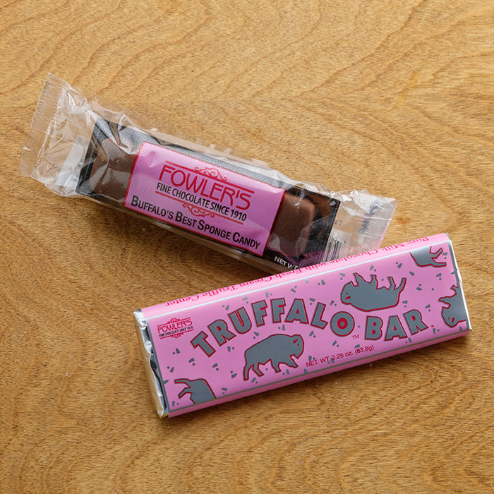 Truffalo Bar And 3 Piece Sponge Candy Gift – Fowler's Chocolates